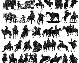 Cow Catching-dxf Files and SVG Cut Ready for Cnc Machines | Etsy