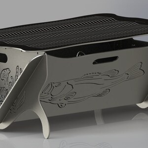 65 Sea Fishes Collapsible Fire Pits-no Welding Needed-dxf Files Cut ...