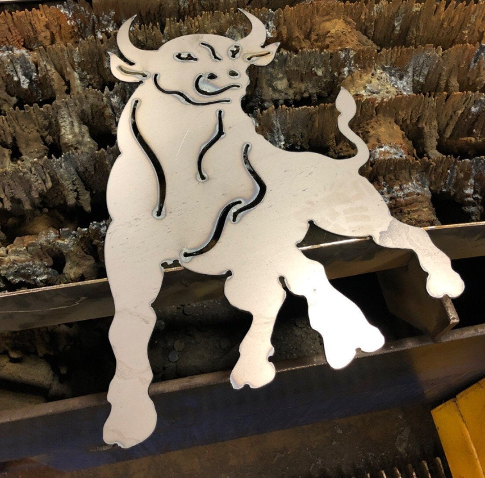 Bull Longhorn Cow and Calf-dxf Files Cut Ready for Cnc - Etsy Australia