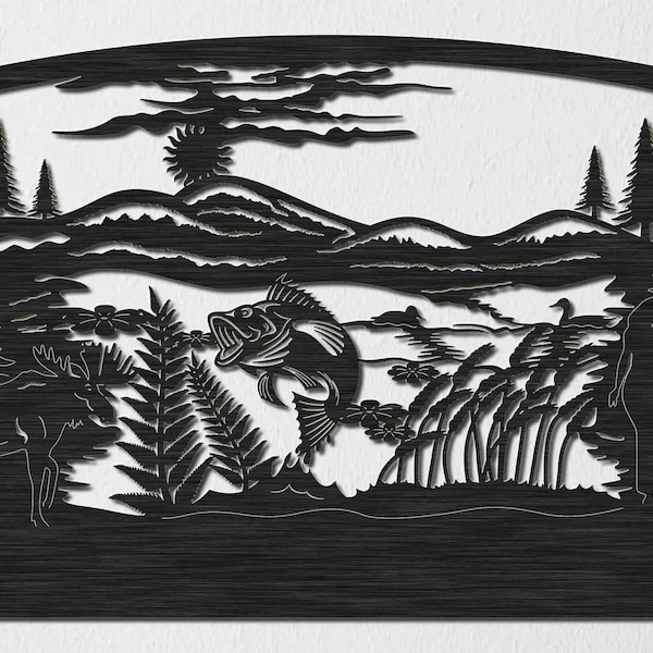 Loon Dxf Files - Etsy