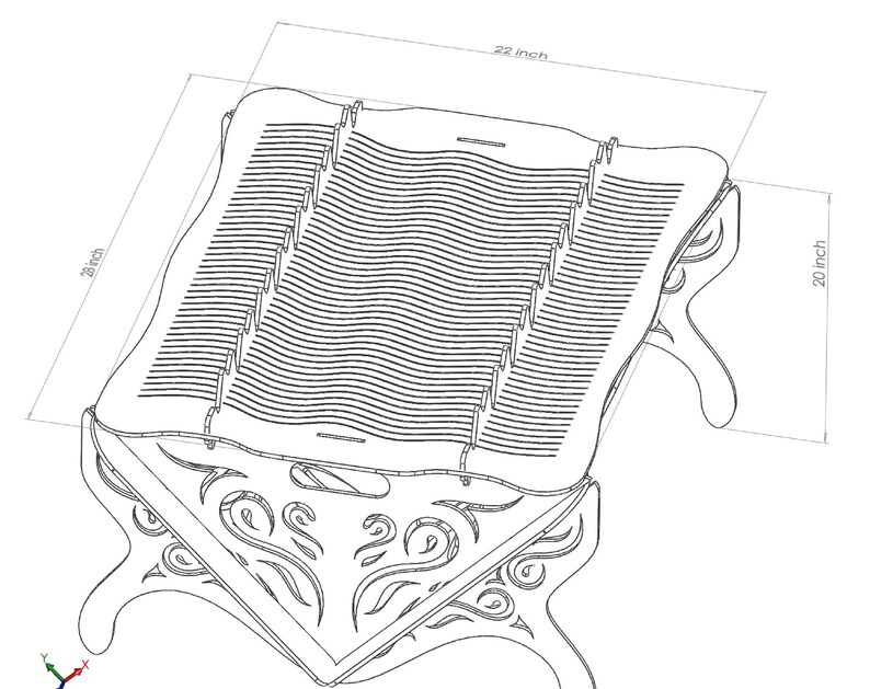 Fire Pit Collapsible Portable Trout and Bass Fishes-no Welding - Etsy