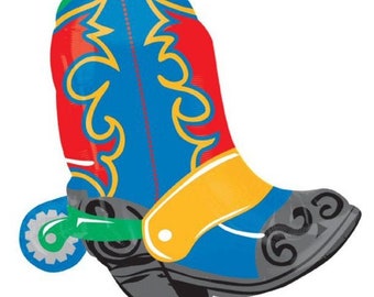 Cowboy Boot Balloon | Etsy