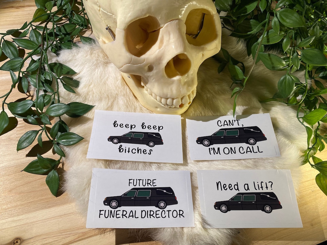 Funeral Director Embalmer Sticker - Etsy