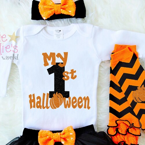 Baby Girl Halloween Outfit 1st Halloween Outfit First - Etsy