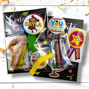 Graduation Party Packs – Kids' Coloring Book & Goodies - Class of 2025 ...
