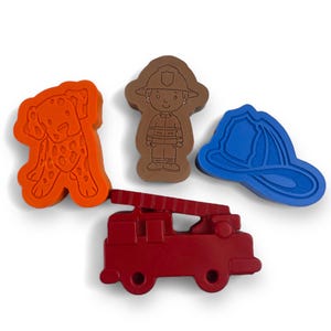 Personalized Fireman Mini Color Packs - Firetruck Crayons for Kids ...