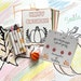 Pumpkin Mini Color Packs. Personalized. Party Favors. Kids - Etsy