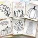Pumpkin Mini Color Packs. Personalized. Party Favors. Kids - Etsy