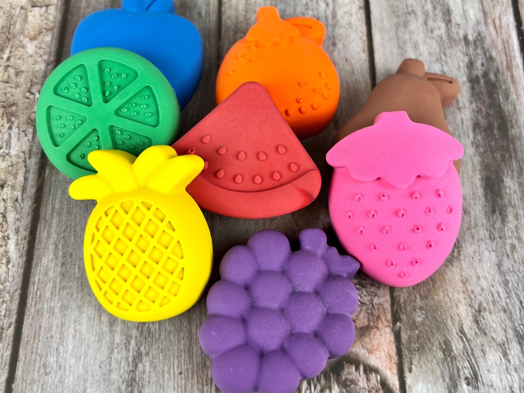 Two-tti Fruity Crayon Favors Colorful Kids Birthday Gifts Fruit Shaped ...