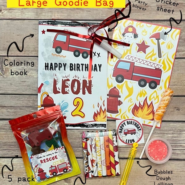 Firefighter Coloring Book - Etsy