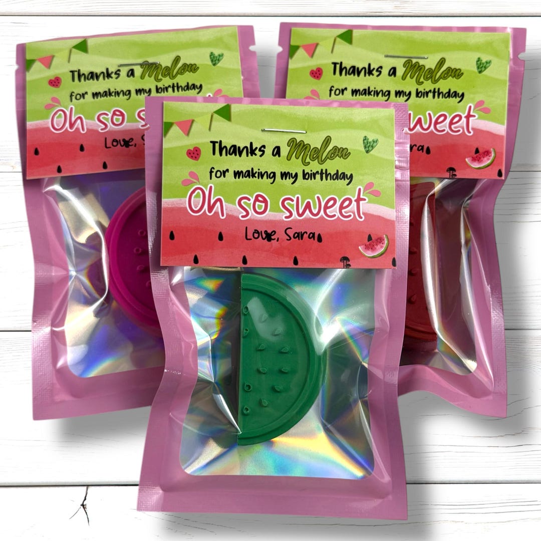 Watermelon Crayon Party Favors – Custom Crayons for Kids’ Birthdays ...