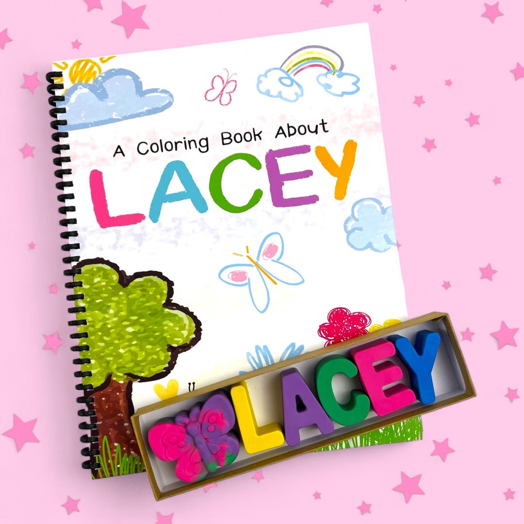 Personalized Kids Color Books - Coloring Fun Activity Pages - Unique ...
