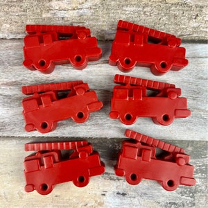 Firetruck Crayons - Ideal Kids Party Favors for Firefighter-themed ...