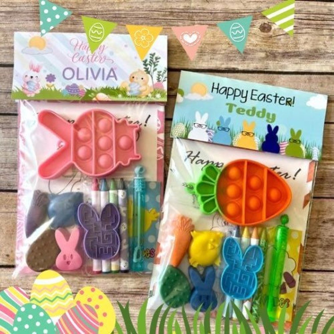 Easter Basket Fun Pack Favors. Color Packs. Fun Packs. Easter - Etsy