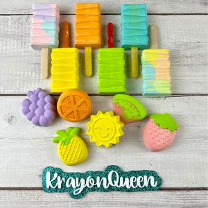 Personalized Summer Chalk Set - Popsicle Theme - Perfect for Kids ...