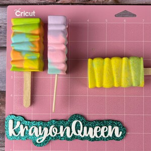 Personalized Summer Chalk Set - Popsicle Theme - Perfect for Kids ...