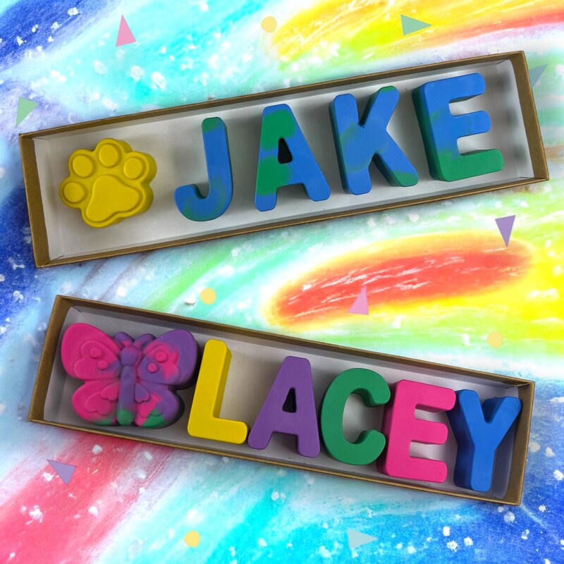 Personalized Crayons - Etsy