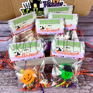 Personalized Halloween Squishies: Perfect for Classroom Gifts and ...