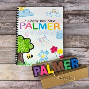 Personalized Kids Color Books Coloring Fun Activity Pages Unique Kids ...