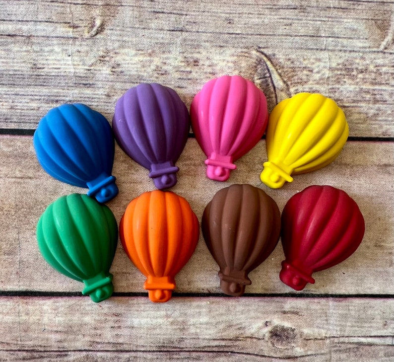 Hot Air Balloon Mini Color Packs. Personalized. Party Favors. - Etsy