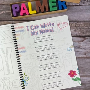 Personalized Kids Color Books - Coloring Fun Activity Pages - Unique ...