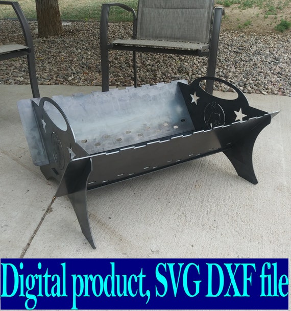 Collapsible Fire Pit SVG DXF Digital File 32 - Etsy