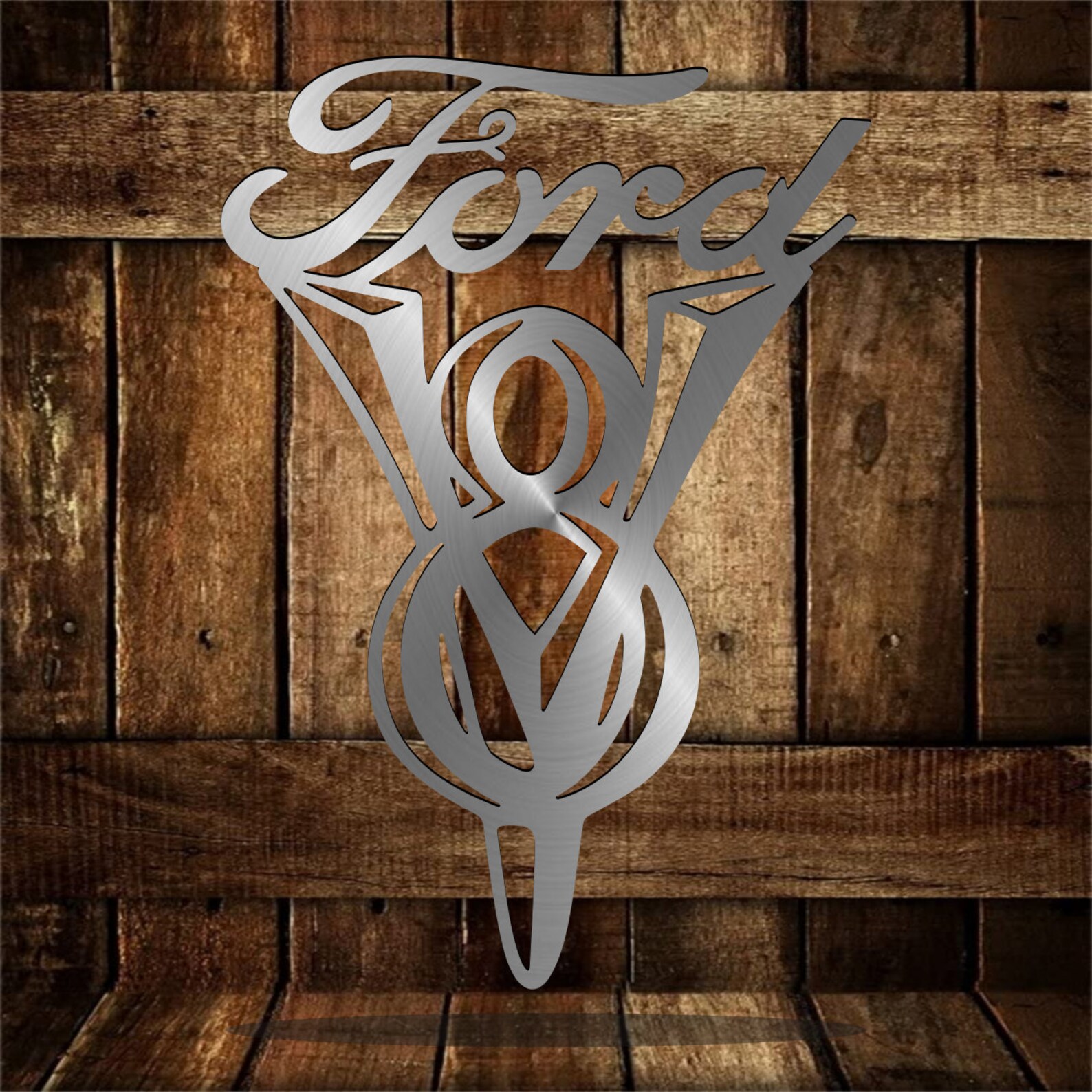 Digital File SVG DXF FORD V8 Old School Sign Emblem Flathead Era ...