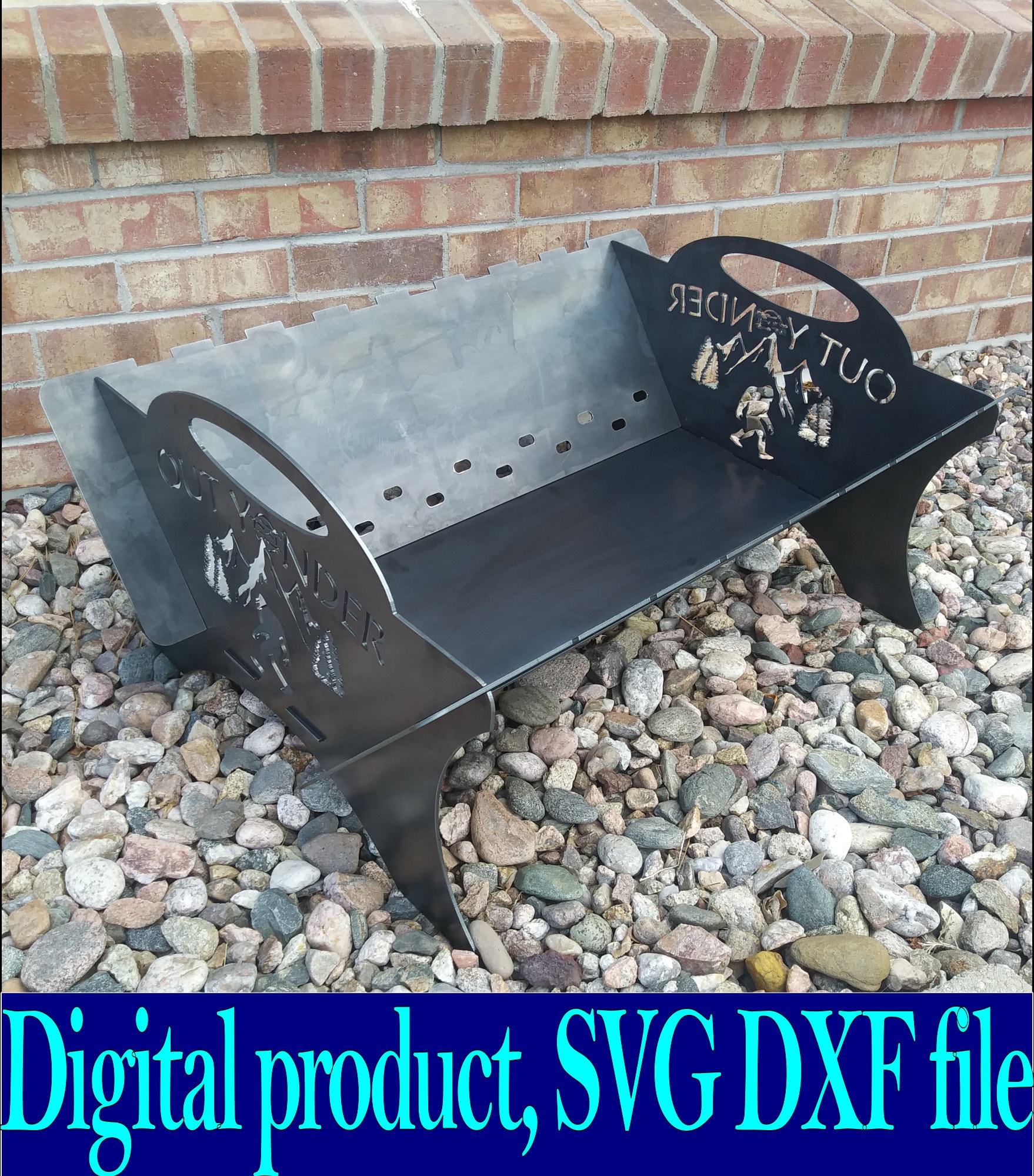 Collapsible Fire Pit SVG DXF Digital File 32 - Etsy Australia