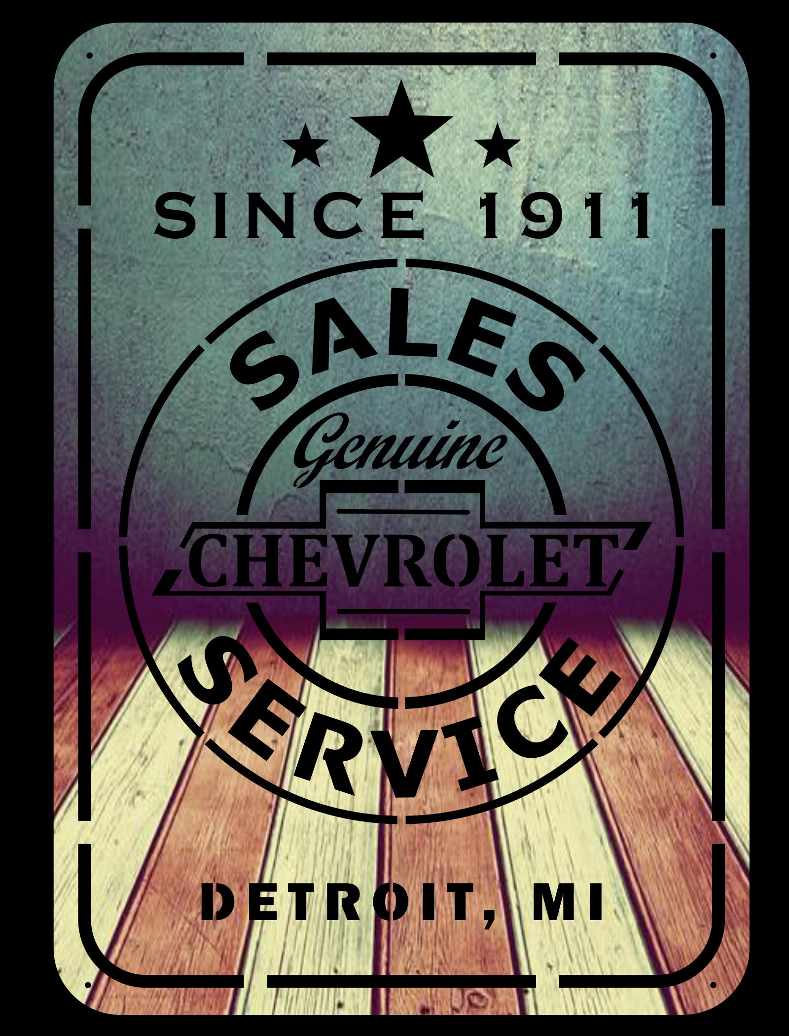 Chevrolet Sign SVG DXF File Pkg Vintage Gas Plasma, Vinyl, Print, Etc ...