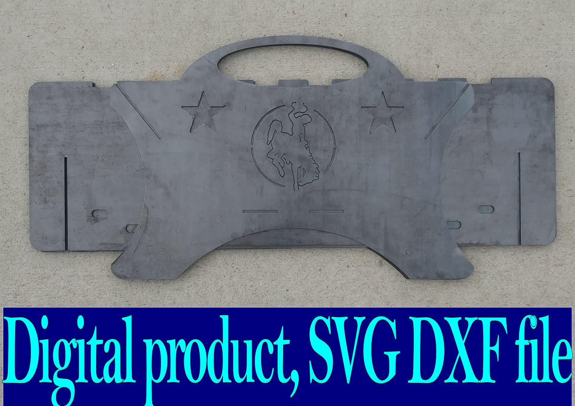 Collapsible Fire Pit SVG DXF Digital File 32 Customizable Fire Pit File ...