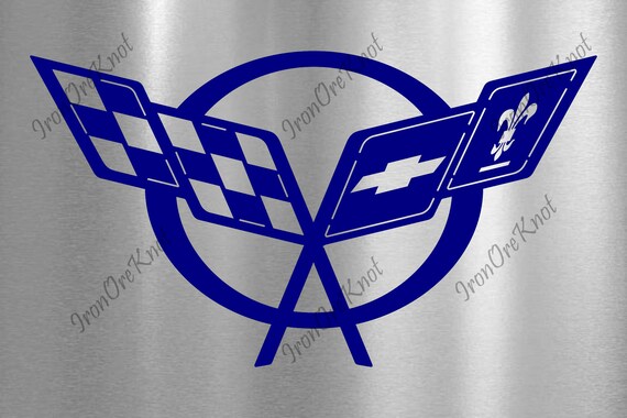 Corvette Racing Metal Art SVG DXF Files Plasma Vinyl. 2 - Etsy