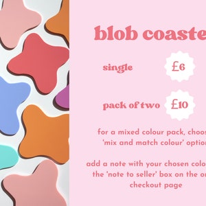 Blob Coaster / Wavy Squiggle Trinket / Candle Tray Aesthetic Irregular ...