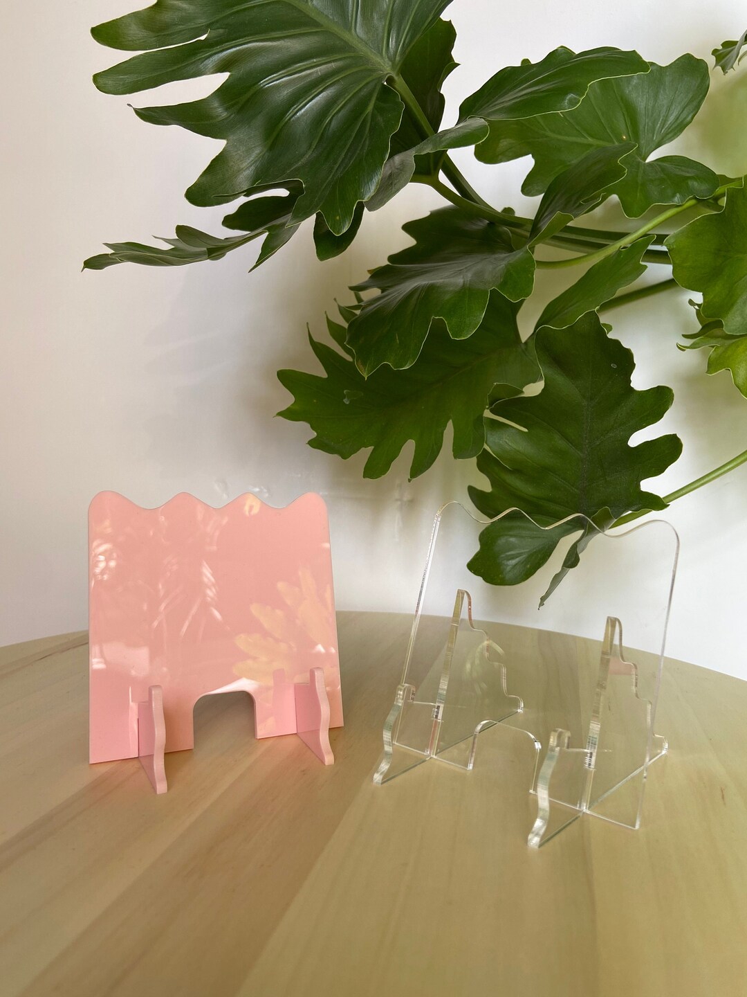 Wavy Mirror Stand / Phone Stand / Tablet and iPad Holder / Picture ...