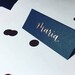 Navy Blue Name Cards Place Cards Place Setting Name Cards - Etsy