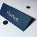 Navy Blue Name Cards Place Cards Place Setting Name Cards - Etsy