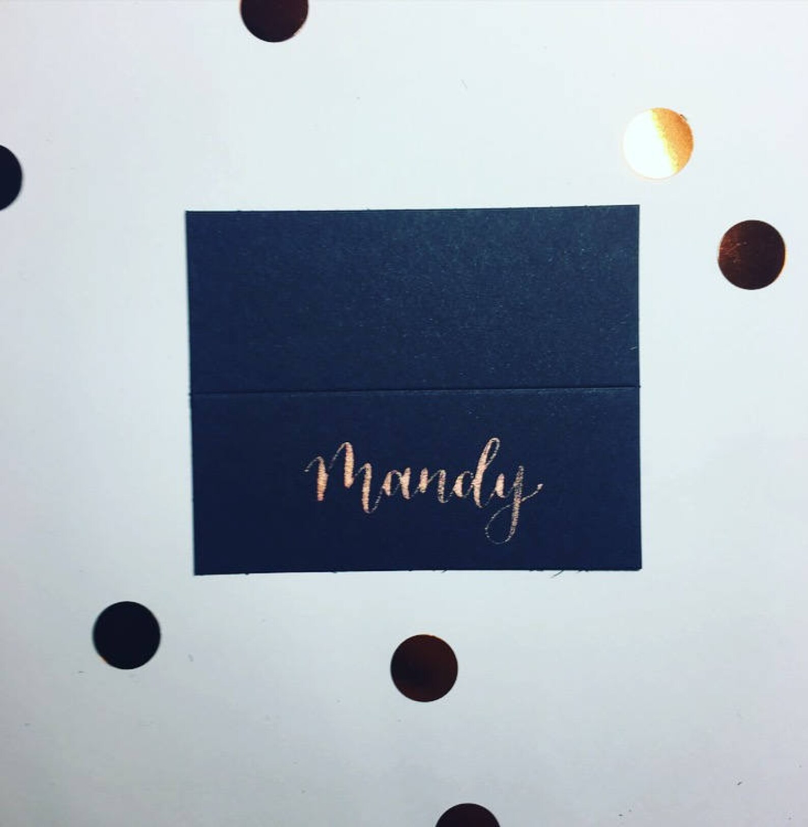 Navy Blue Name Cards Place Cards Place Setting Name Cards - Etsy