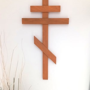 Three Bar Cross Handmade, Beautiful Spiritual Centerpiece - Etsy