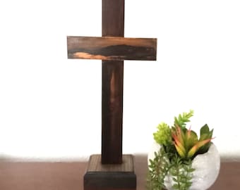 Cross With Base Centerpiece - Etsy