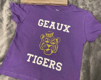 Lsu Kids Shirt - Etsy
