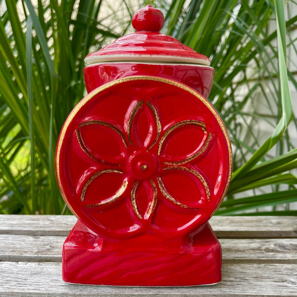 Vintage 1960s/70s Mid Century House of Webster Deep Red - Etsy