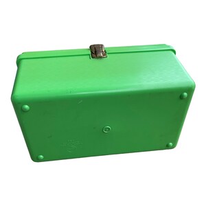 Vintage, 1970s Mod Green Wilson Sewing, Crafting and Thread Storage ...