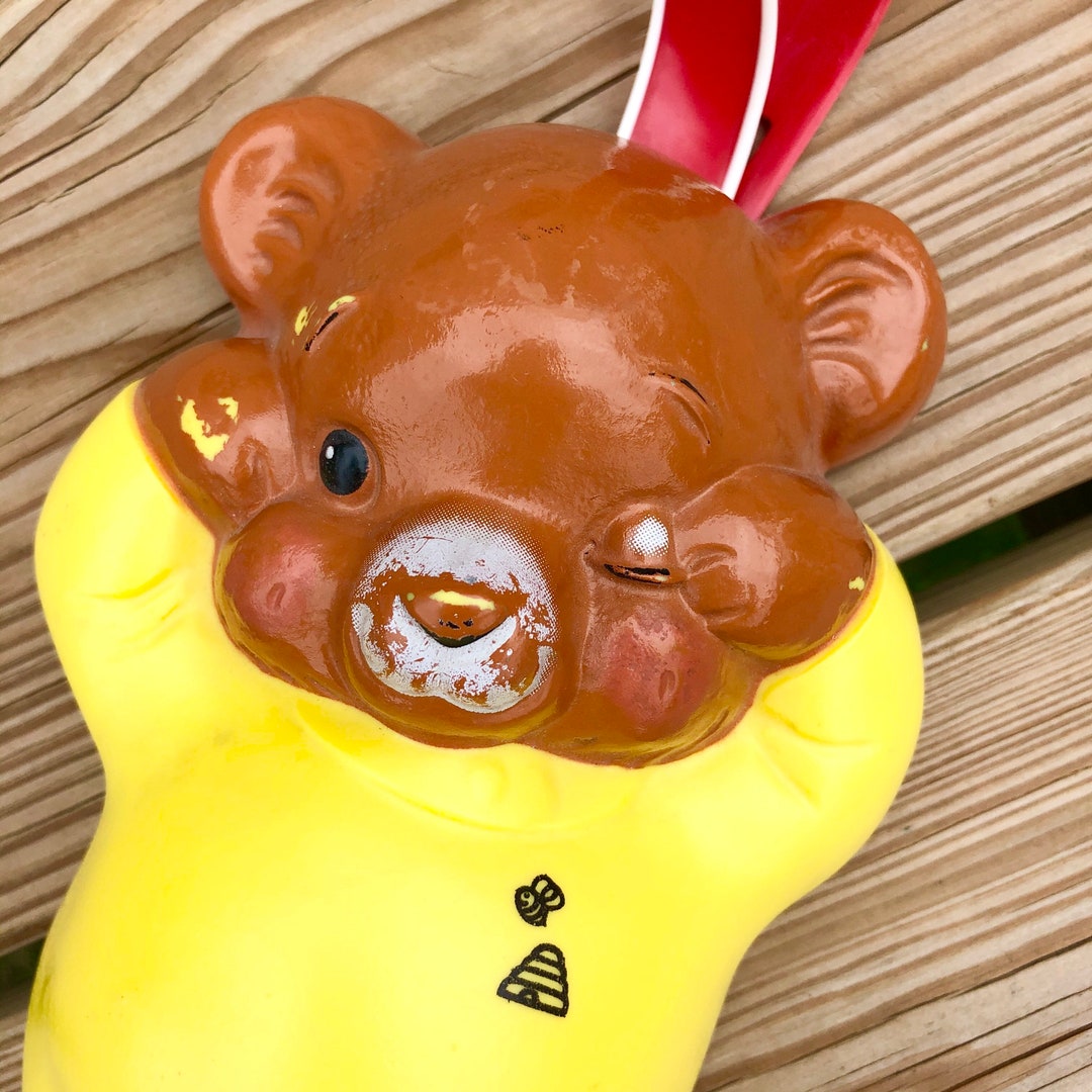 Vintage 1981 Fisher Price, Pull String Music Box Teddy Bear, Infant ...