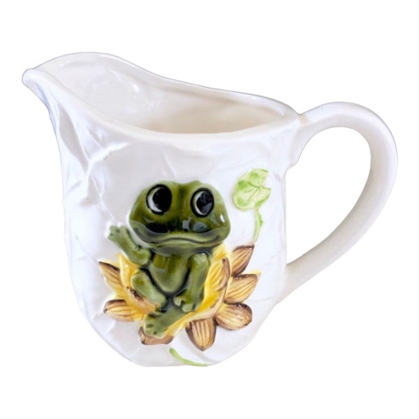 Frog Pitcher - Etsy