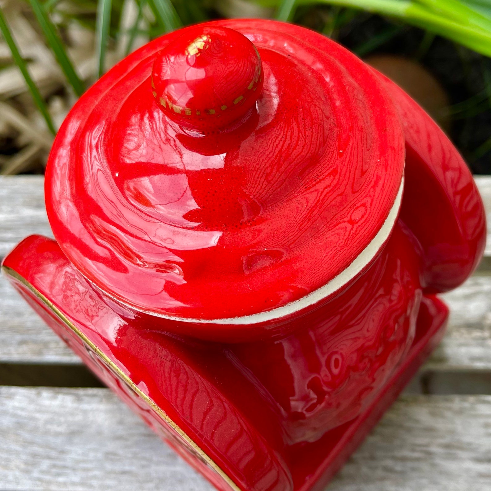 Vintage 1960s/70s Mid Century House of Webster Deep Red - Etsy