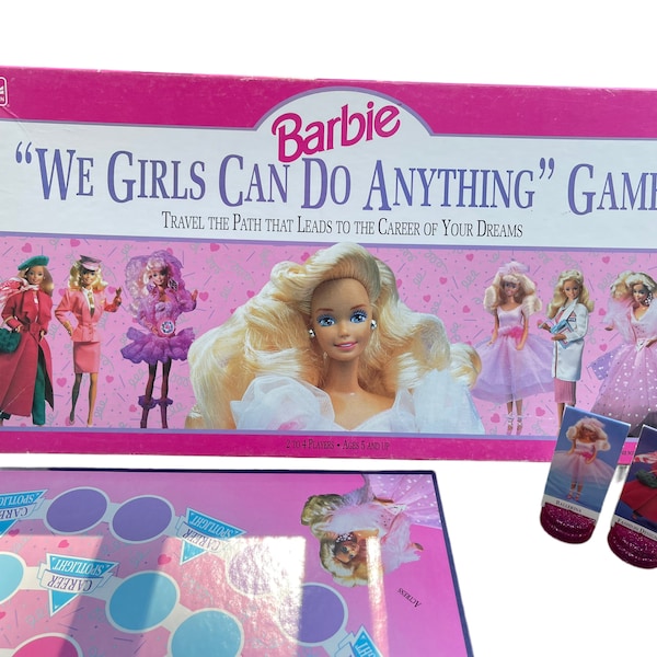 Barbie We Can Do Anything - Etsy