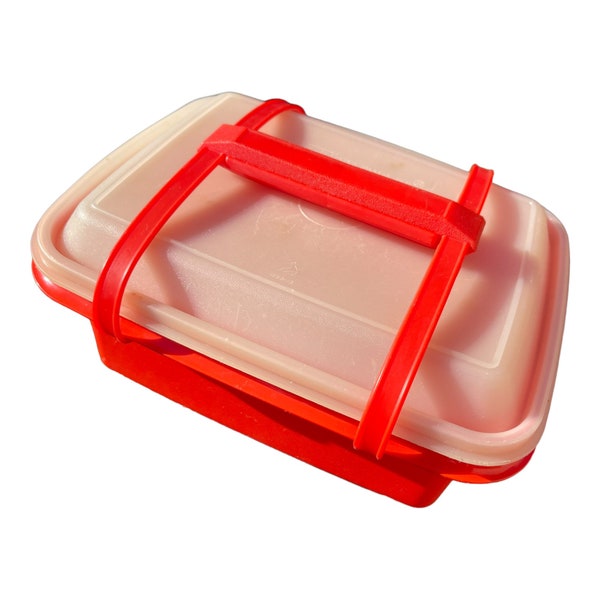 Vintage Tupperware Lunch Box - Etsy