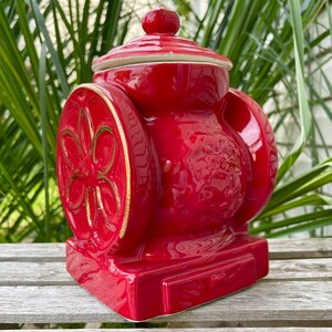 Vintage 1960s/70s Mid Century House of Webster Deep Red - Etsy