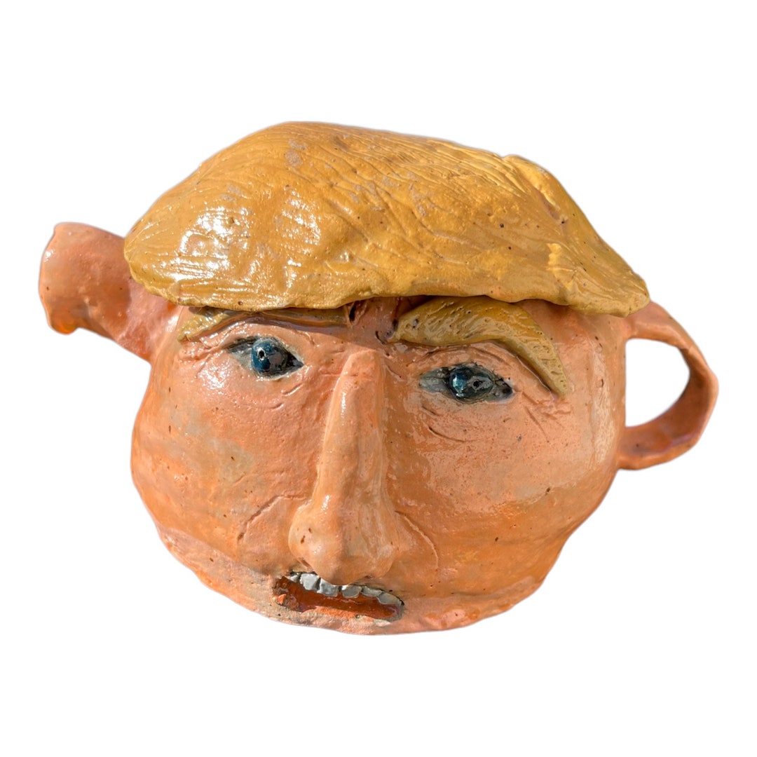 A Handmade, Hand Painted and Uniquely Designed President Donald Trump ...