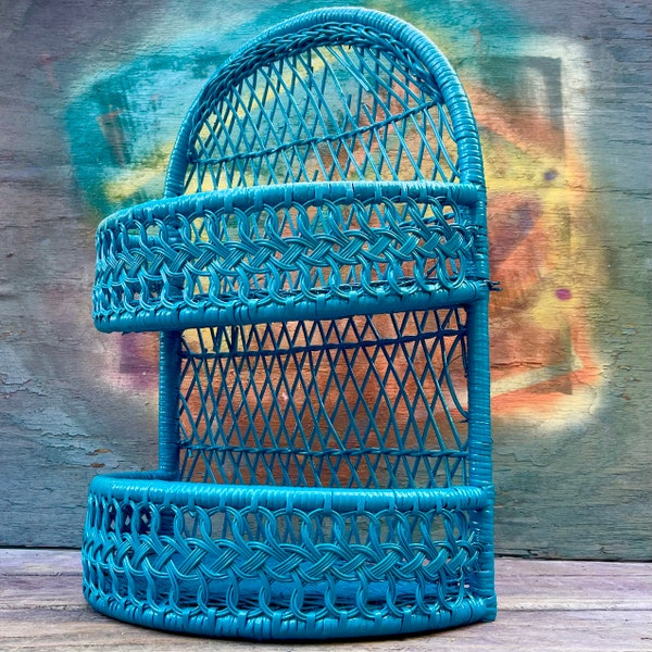 Wicker Wall Shelf - Etsy