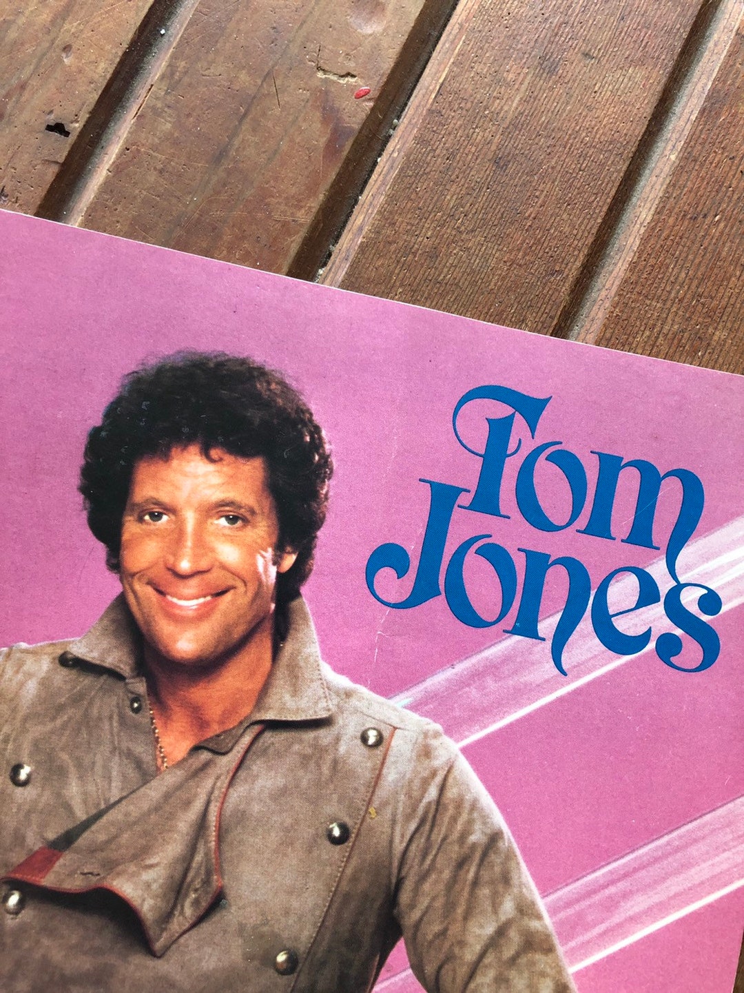 Vintage 1970's Tom Jones Fan Club Booklet - Etsy